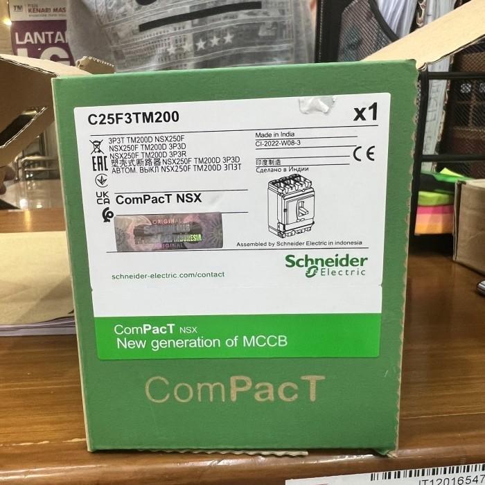 Jual Schneider Mccb NSX250F 3P 200A/250A C25F3TM200 tipe baru New Best ...