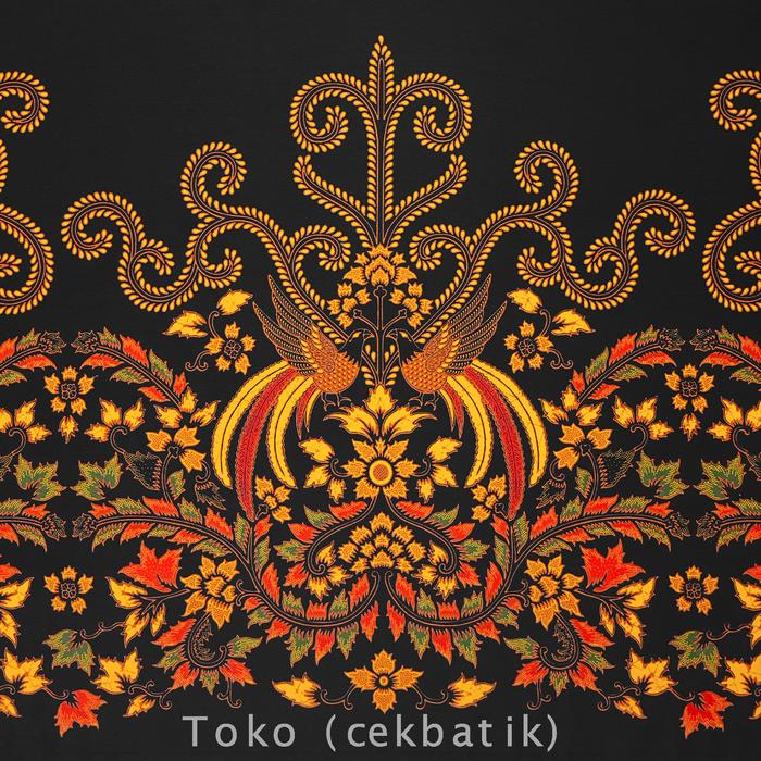 Jual kain batik - Motif Batik Klasik Burung Sogan V1 - Kota Surabaya ...