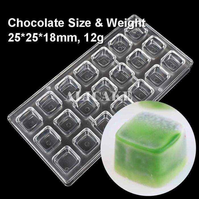 Jual NEWPolycarbonate Chocolate Molds for Chocolate Professional Baking ...
