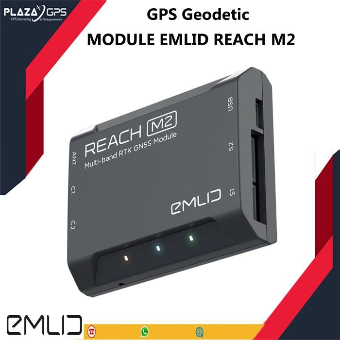 Jual Emlid Reach M2 Multi Band RTK GNSS Module GPS UAV - M2+Antena ...