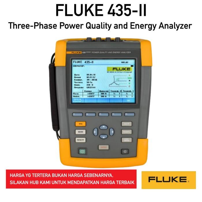 Jual Fluke 435-II Three-Phase Power Quality and Energy Analyzer - Kota ...