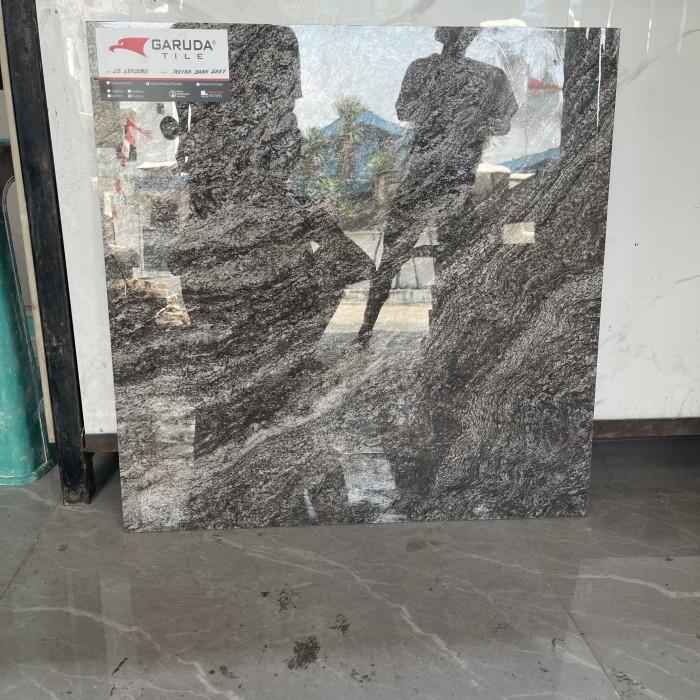 Jual Granit Keramik Lantai 60x60 Garuda Pietra Dark Grey glazed - Kab ...