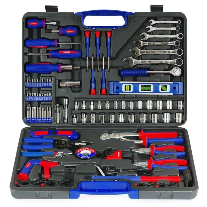 Jual Tool Kit Set 139Pcs Pelatan Tukang Set Workpro Peralatan Bengkel ...