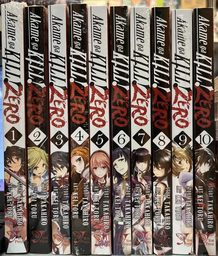 Promo Akame Ga Kill Zero 1- 10 Manga New English - Kota Depok - Book ...