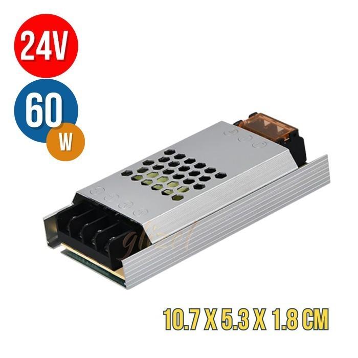 Jual Trafo Led Strip 24V Psu Power Supply Adaptor cctv kamera - 60 watt ...
