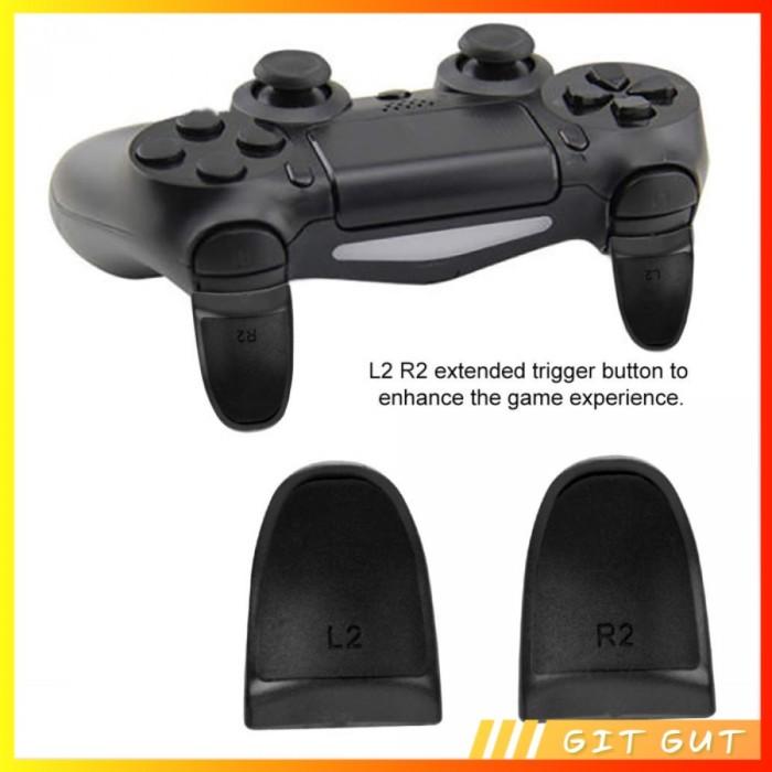 Jual PS4 L2 R2 Controller Button Extension Trigger Dualshock Stick Stik ...