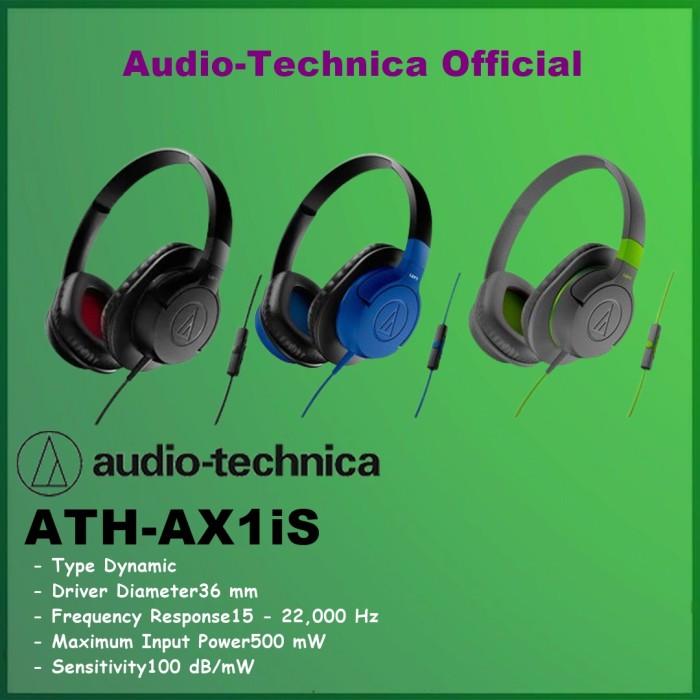 Jual Audio Technica ATH-AX1IS Sonic Fuel Headphone Headset AX1 IS AX 1 ...