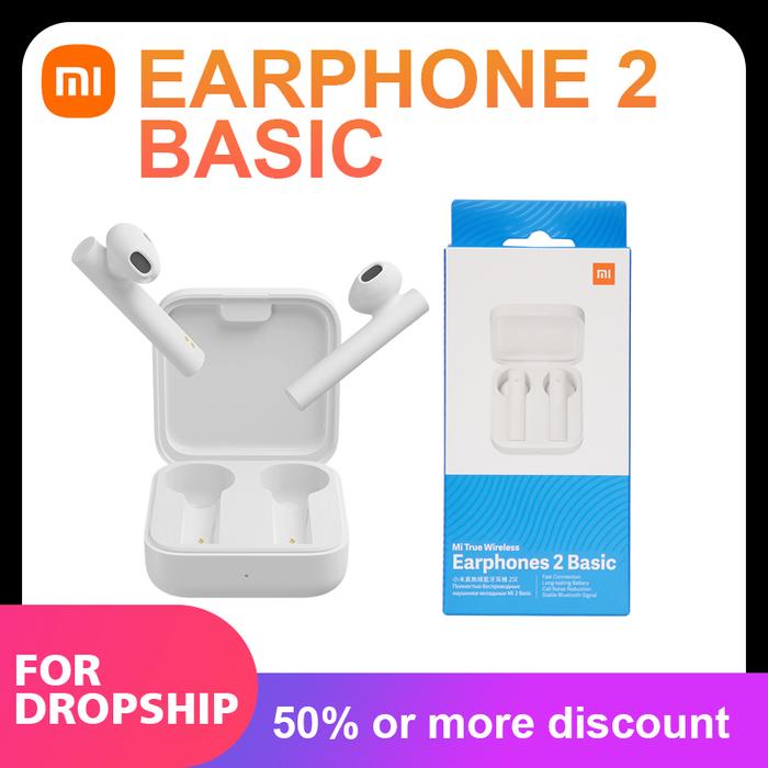 Jual Xiaomi Mi True Wireless Earphone 2 Basic Bluetooth Earphones Automatic Pairing Touch ...