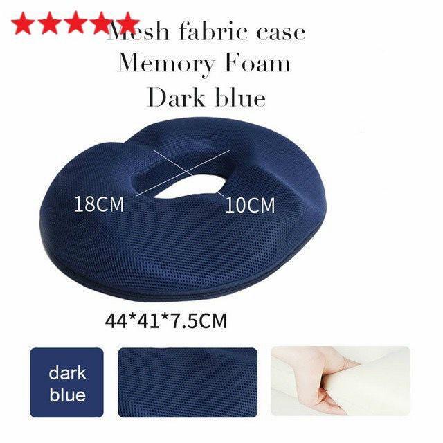 Jual Bantal Alas Duduk Donut Empuk Memory Foam Seat Cushion Tulang Ekor ...