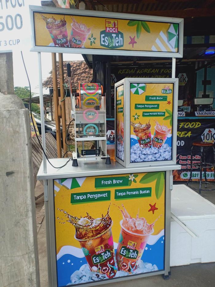 Jual Meja Es Teh Poci , gratis Y banner premium/ - Jakarta Utara ...