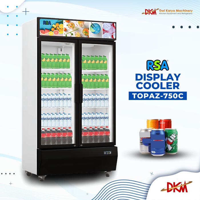 Jual RSA Showcase Display Cooler 2 Pintu 730 Liter TOPAZ-750IC /TOPAZ ...