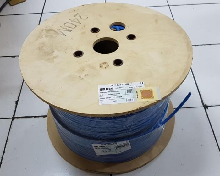Jual New Kabel Utp Cat6A / Cat.6A Belden Category 6A Lszh Cable 10Gb24 ...