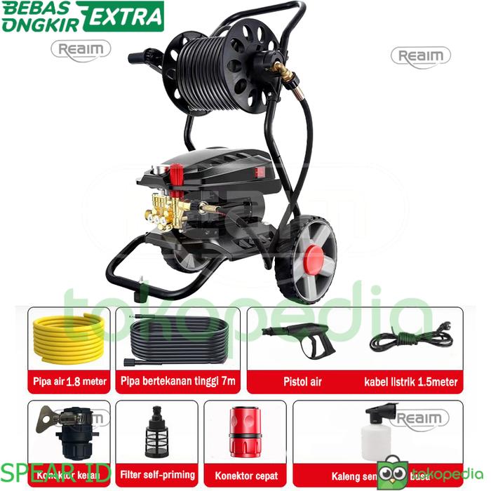 Jual Jet Cleaner Alat Cuci Motor Mobil Tekanan Tinggi 500 Bar Mesin ...