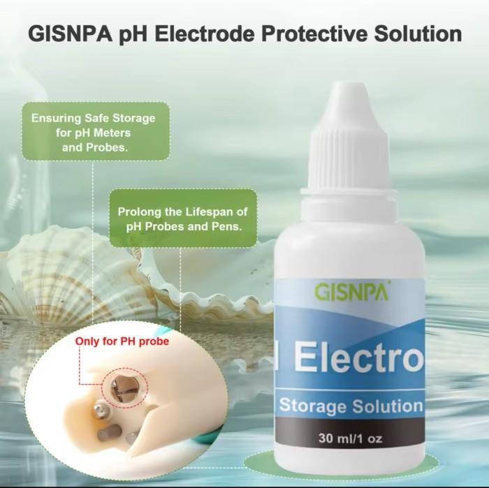 Jual GINSPA Cairan Kalibrasi 50ML pH Meter Kit pH 4.00 7.00 10.01 ...