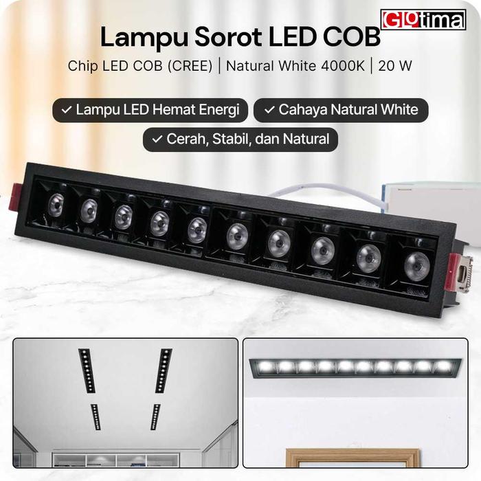 Promo Lampu Sorot LED COB Plafon Plafond Downlight Inbow Spot Light 1 5 ...