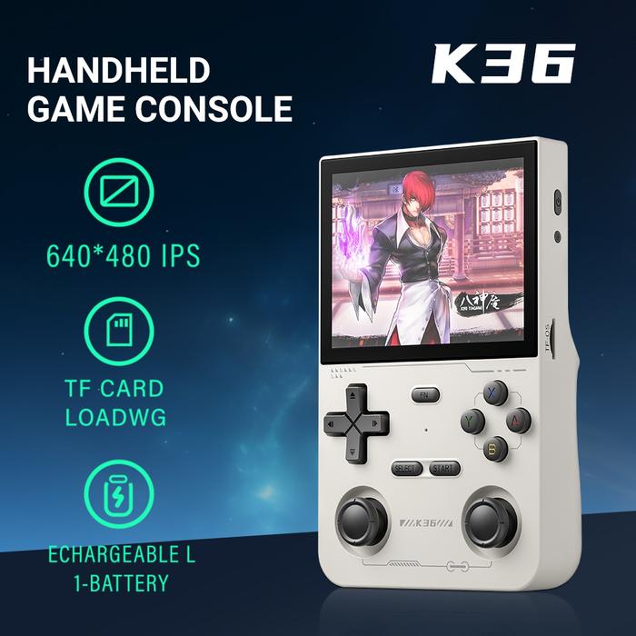 Jual Best Seller K36 Retro Handheld Video Game Console RK3326 Linux OS ...