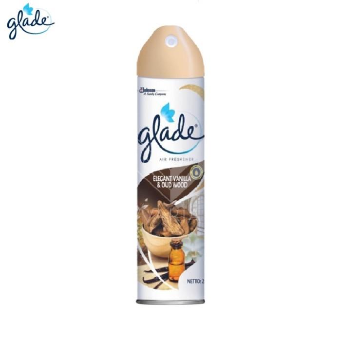 Jual Glade Air Freshener Spray 225ml Pengharum Ruangan Semprot - Vanila ...