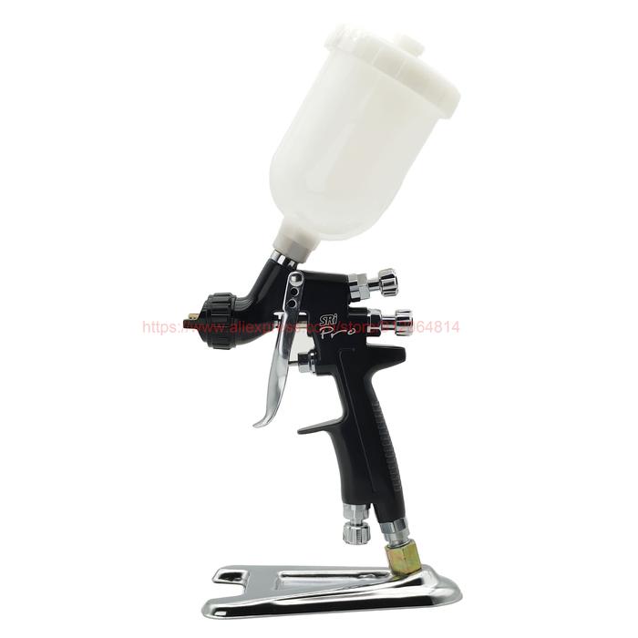 Jual New Black 1.2MM Spray Gun 1.0MM Nozzle Kit 250CC Tank Air Spray ...