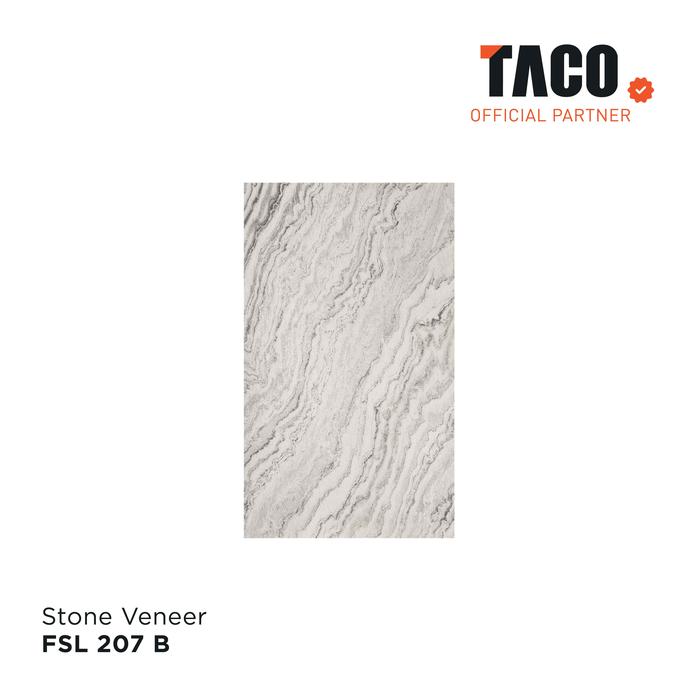 Promo TACO Fideco Wall Panel Stone Veneer Non Translucent Tebal 2mm ...