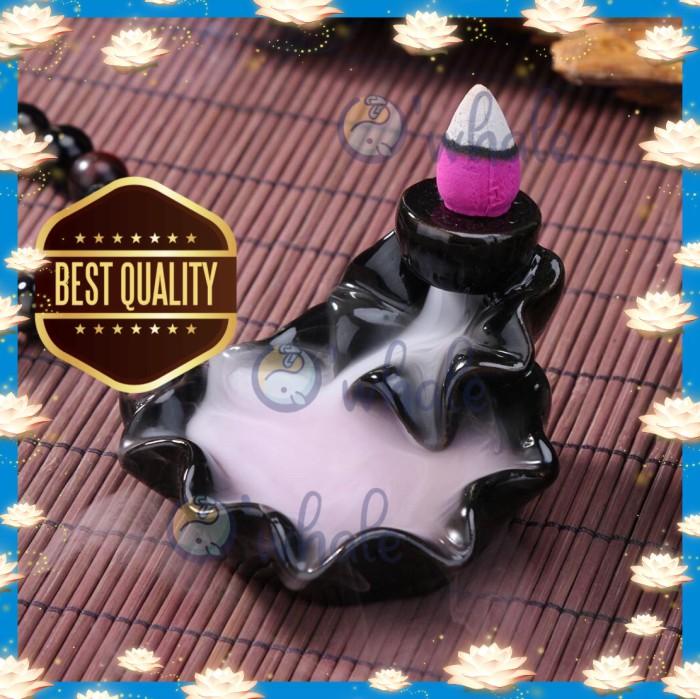 Jual Pembakar Dupa Keramik Air Terjun / Tempat Bakar Dupa Backflow ...