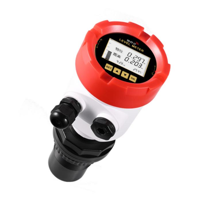 Jual 0-5M Range 4-20mA Ultrasonic Water Level Transmitter 10M 15M 20M ...