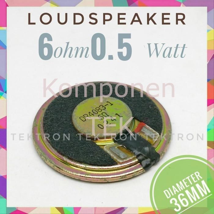 Jual Loudspeaker 6ohm 0.5Watt, 36mm u/ 2 meteran, ht, pesawat cb ...