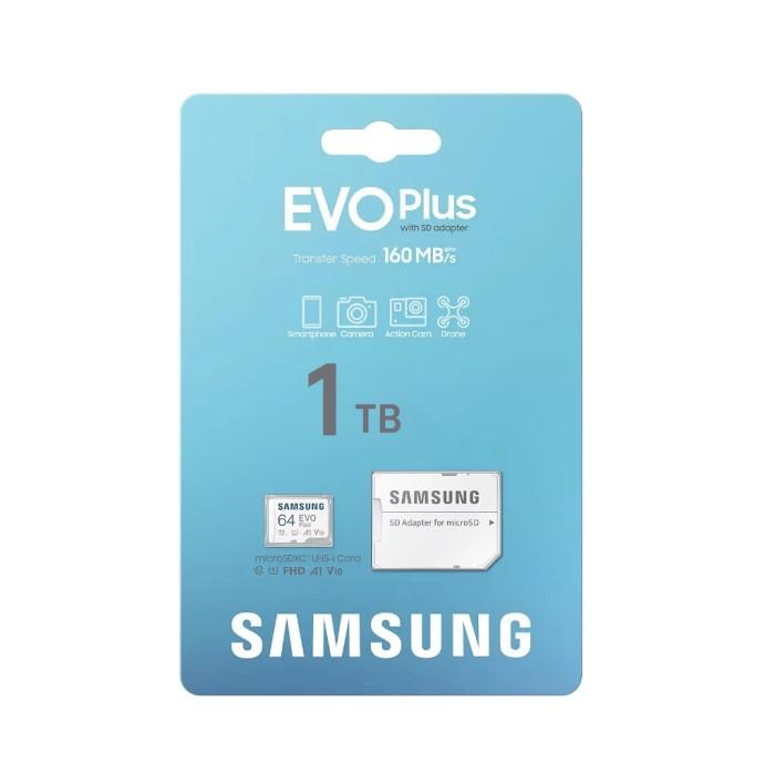 Jual Samsung MicroSD Evo Plus 32GB/64GB/128GB/256GB/512GB/1TB Memory ...