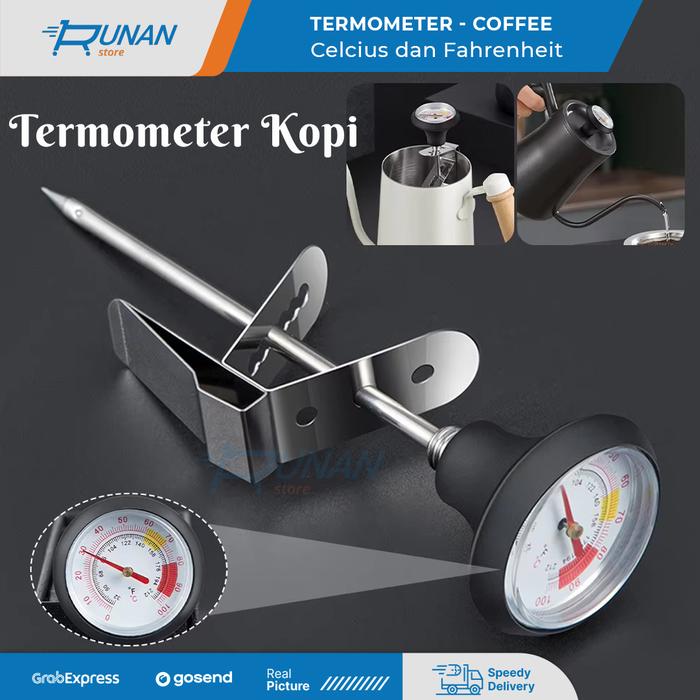 Jual Thermometer Kettle Termometer Susu Kopi 2in1 Stainless Steel Pen ...
