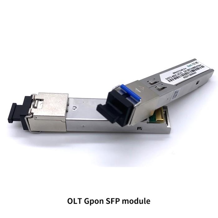 Jual Ftth 9Db/8Db Gpon Gbic Optical Fiber Module Sc Gpon Olt Sfp Tx1490 ...