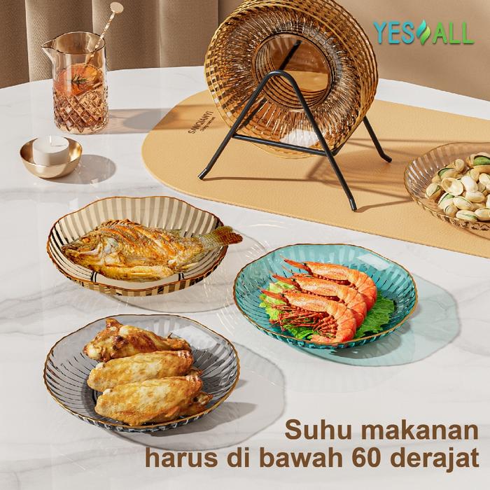 Jual Yesall Piring Saji Kecil Mini Lauk Pauk Buah Snack Aesthetic Seaa ...