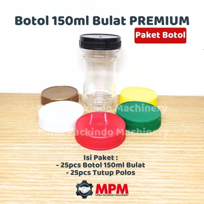Jual Botol Sambal Plastik PET jar 150ml Bumbu Toples Selai - Botol ...