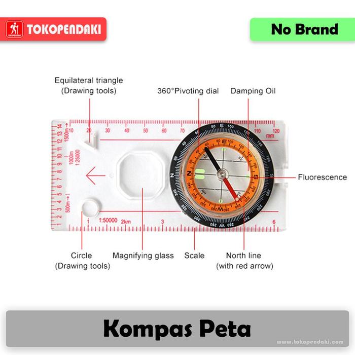 Jual Kompas Silva Penggaris Map Compass Orienteering Liquid Filled ...