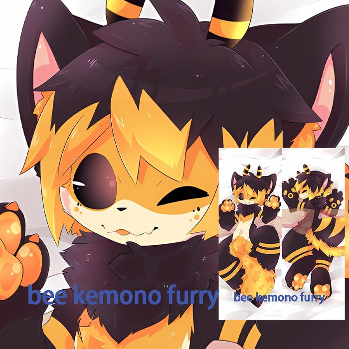 Jual Dakimakura Anime bee kemono furry Double sided Anime Equal Body ...