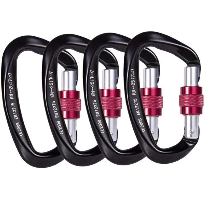 Jual Booms Karabiner Aluminium Professional Carabiner 25 KN - CE0321 ...