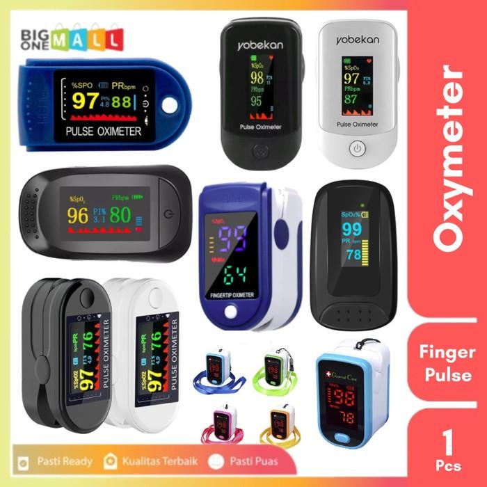 Jual Finger Pulse Oximeter, Oxymeter Saturasi Oksigen, Oksimeter Heart ...