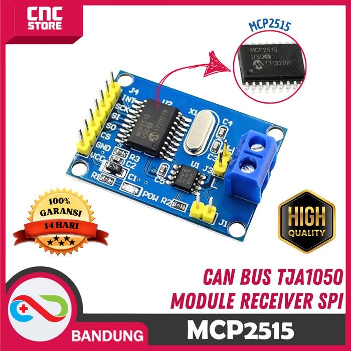 Jual MODUL MCP2515 CAN BUS TJA1050 MODULE RECEIVER SPI FOR ARDUINO - Kota Bandung - CNC STORE ...