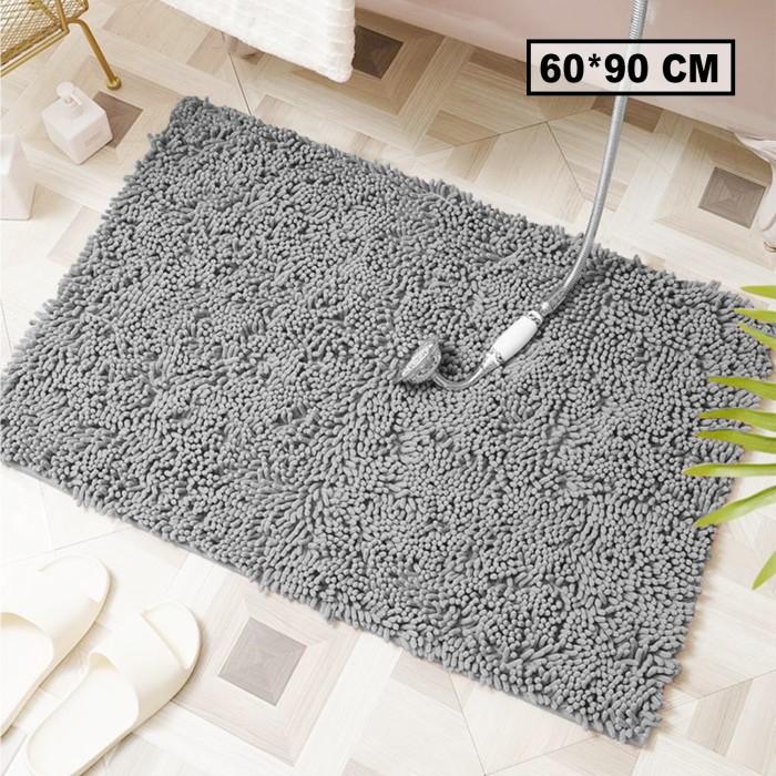Jual KARPET KESET CENDOL MICROFIBER TEBAL BESAR UK 60 X 90 CM ANTI ...