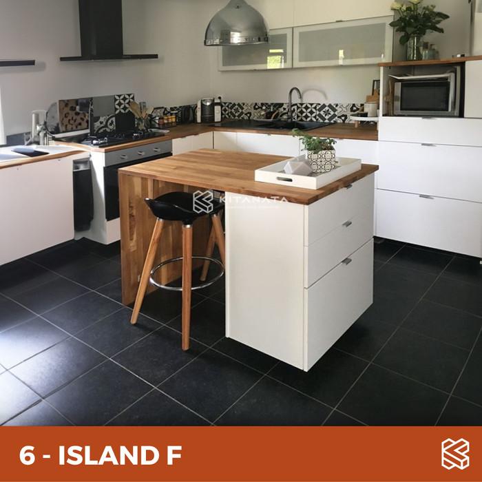Jual Kitchen island // Meja Bar // Meja Dapur - Island F - Kab. Bogor ...