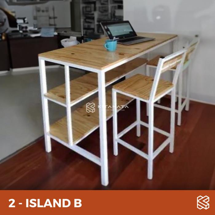Jual Kitchen island // Meja Bar // Meja Dapur - Island F - Kab. Bogor ...