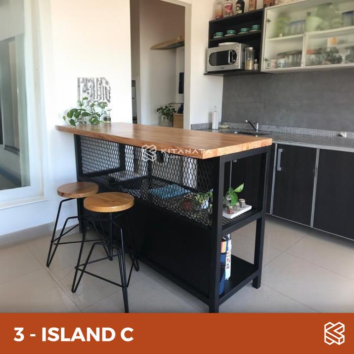 Jual Kitchen island // Meja Bar // Meja Dapur - Island F - Kab. Bogor ...