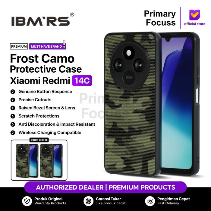 Jual Case Xiaomi Redmi 14C IBMRS Hard Back Soft Edges Protective Casing ...