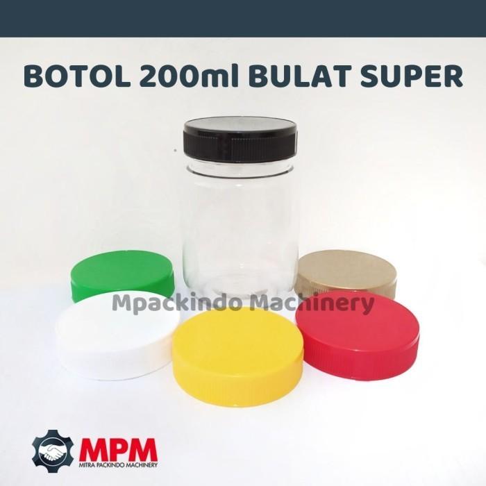 Jual Botol sambal / Botol sambel / Toples Sambel 200ml BULAT SUPER ...