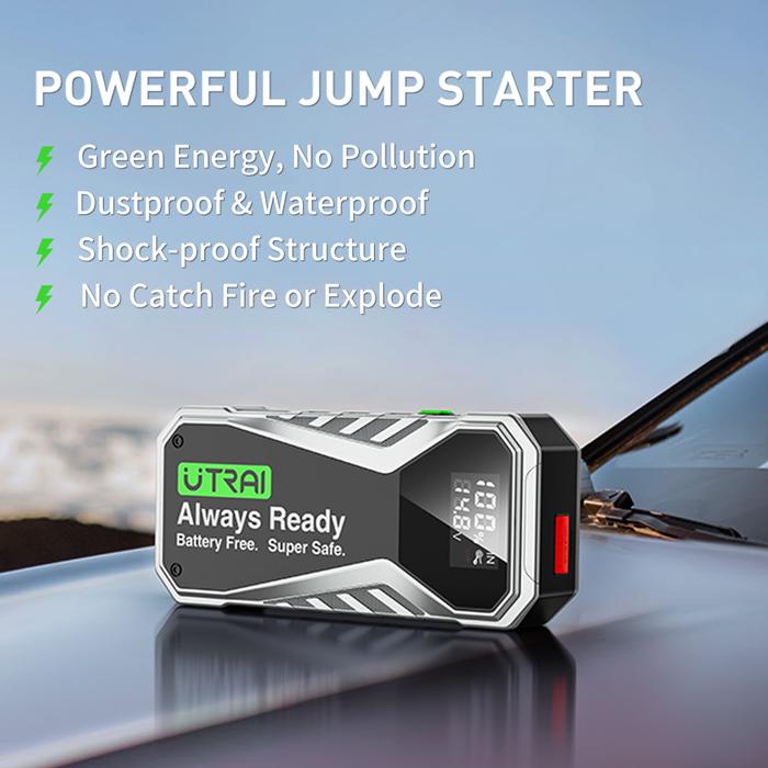 Jual Terlaris! New! UTRAI Super Capacitor Car Jump Starter Super Safe ...