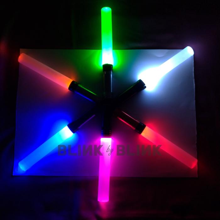 Jual Lightstick Polos Handmade Konser Murah Terang Warna Biru Hijau ...