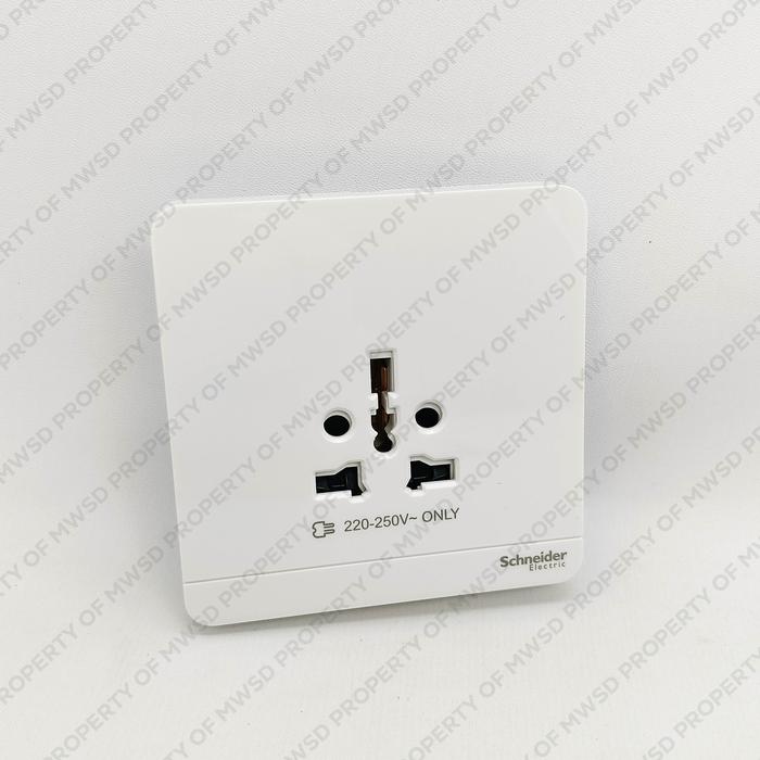 Jual SCHNEIDER AVATARON INTERNATIONAL SOCKET WHITE E83426TS_WE ...