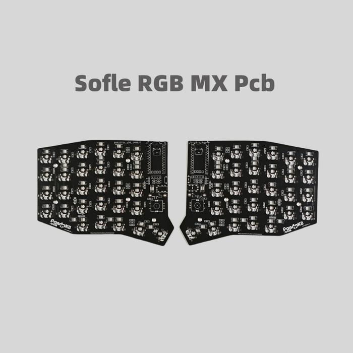 Jual Terlaris! New! Sofle Split Keyboard Kit PCB DIY Wired or Wireless ...