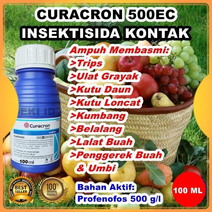 Jual Curacron 500EC Insektisida Kontak 100 ml Pembasmi Hama Tanaman ...