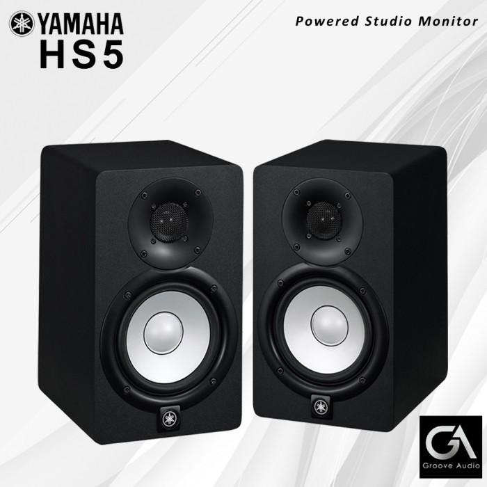 Jual Yamaha HS5 Powered Studio Monitor / HS 5 / H S5 - Speaker - Hitam - Kota Bekasi - Groove ...
