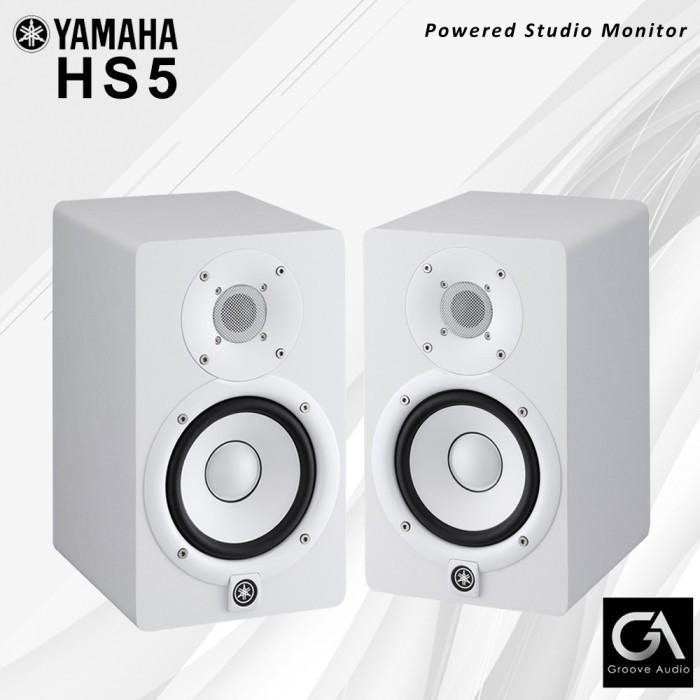 Jual Yamaha HS5 Powered Studio Monitor / HS 5 / H S5 - Speaker - Hitam - Kota Bekasi - Groove ...