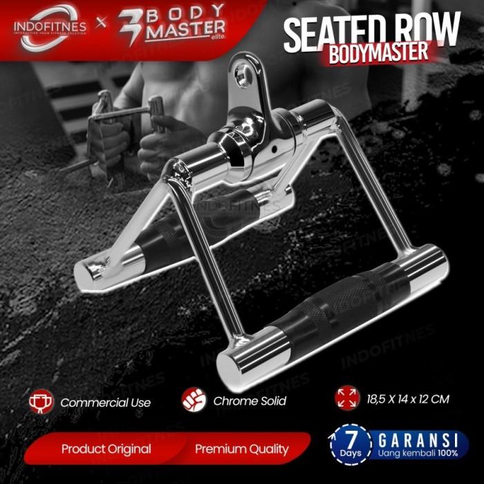 Jual BODYMASTER Cable Attachment Handle Gym Fitnes Tricep rope, Seated ...